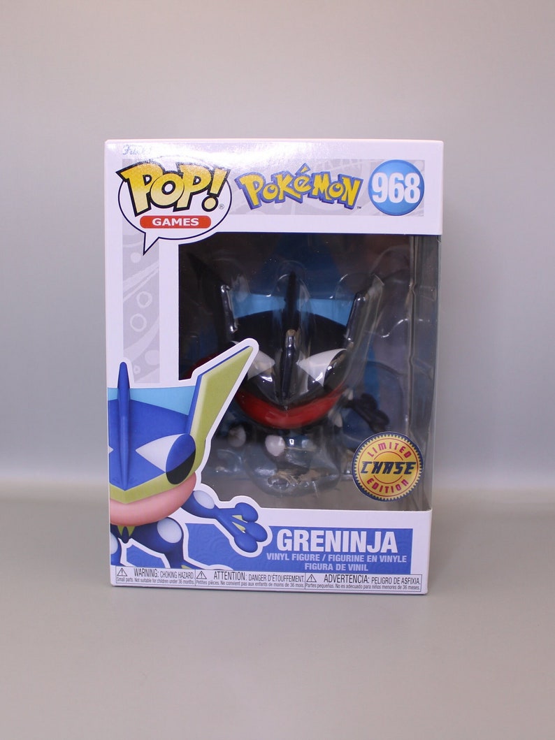 Shiny Greninja Custom Painted Funko Pop! Figure - Etsy
