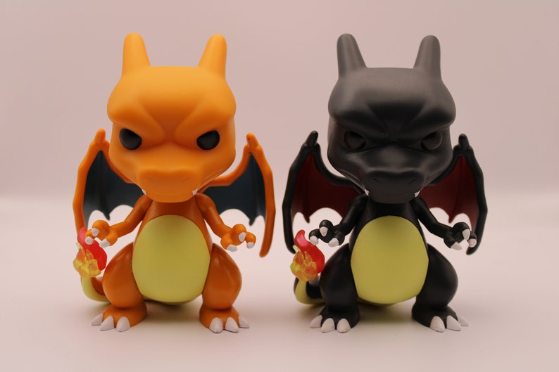 Shiny Charizard Custom Painted Funko Pop Figure - Etsy UK