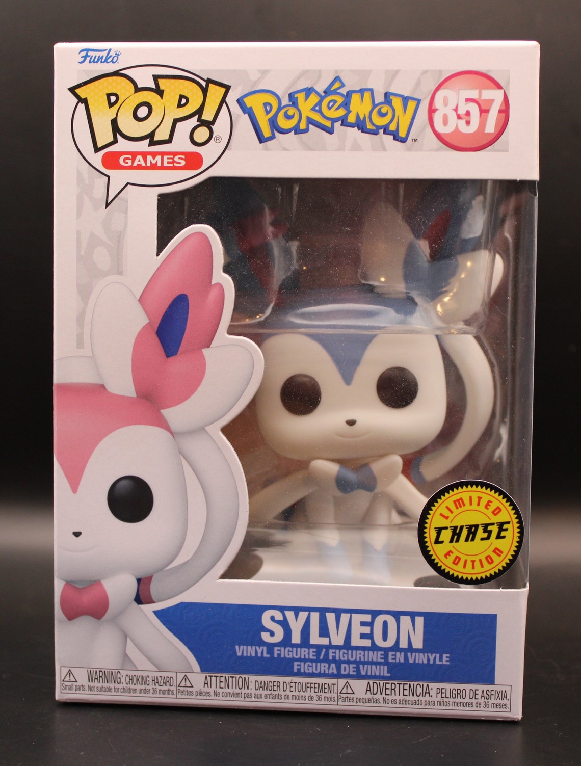 Shiny Sylveon Custom Painted Funko Pop Figure - Etsy