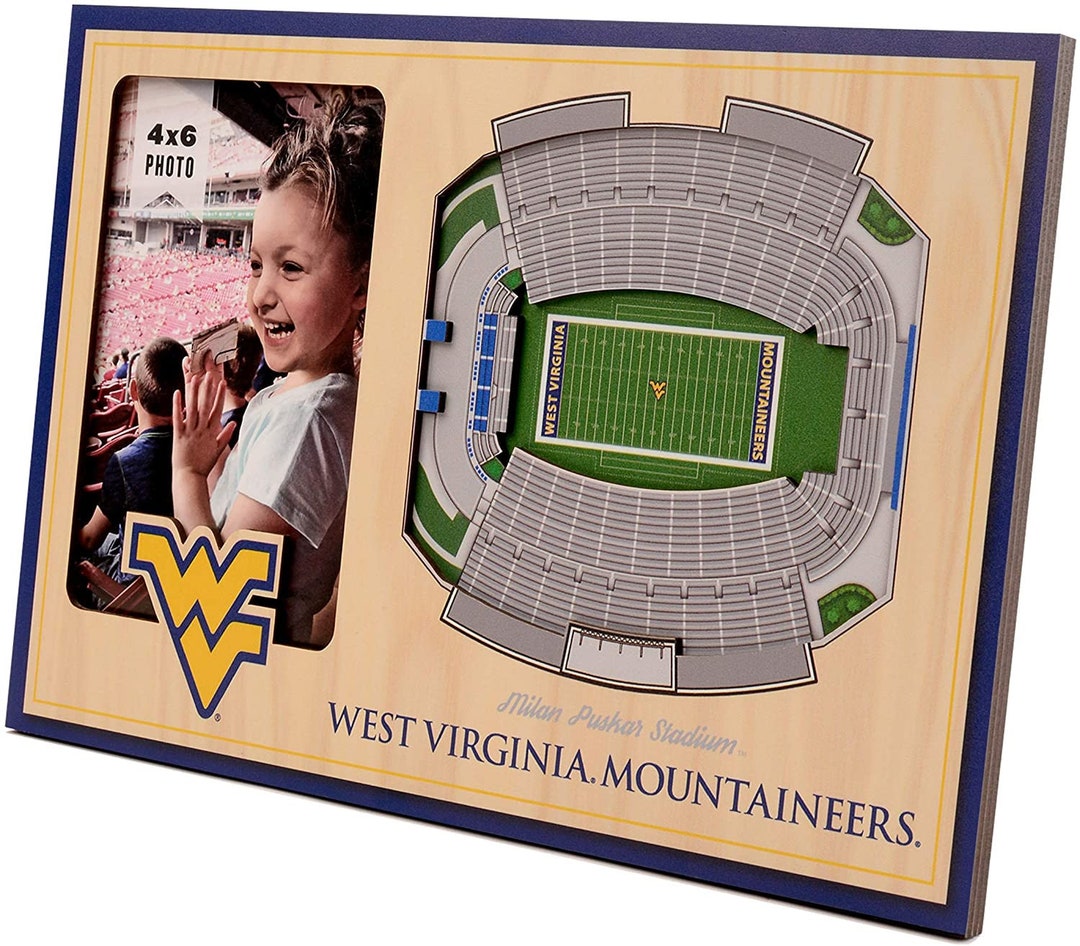 University of West Virginia Mountaineers 3D Football Stadium Picture ...