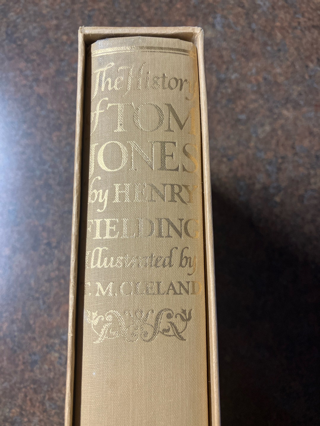 The History of Tom Jones by Henry Fielding Illustrated by T. M. Cleland ...