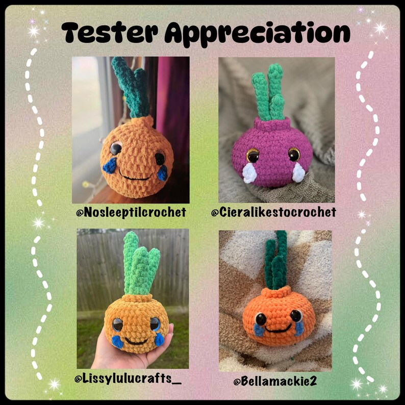 Oscar, the Crying Onion Crochet Pattern | Digital File | PDF - Etsy