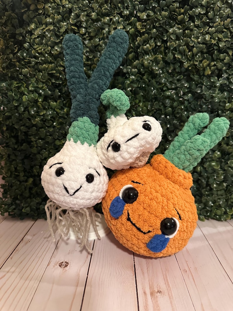 Oscar, the Crying Onion Crochet Pattern | Digital File | PDF - Etsy