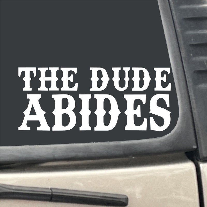 The Dude Abides - Etsy
