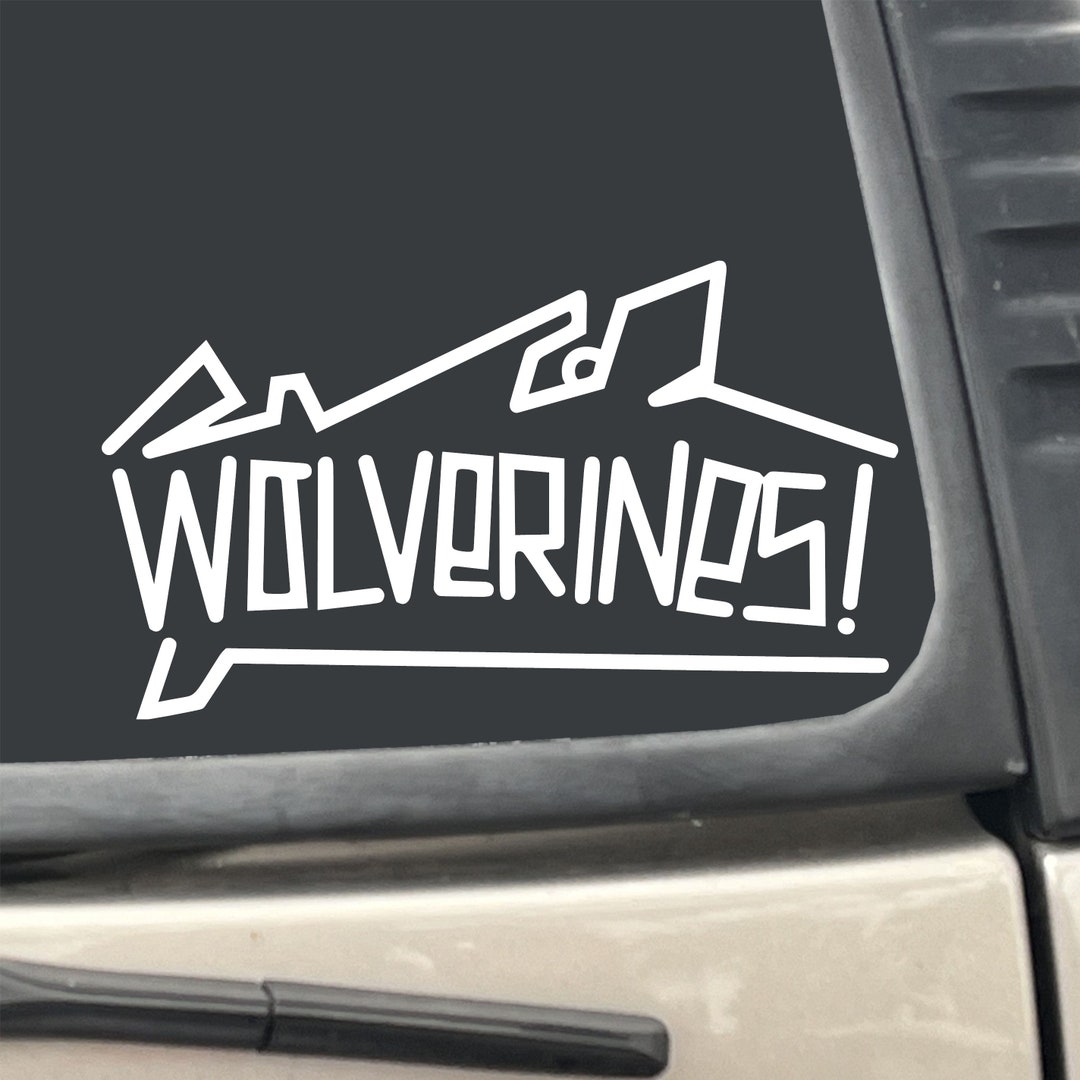 Red Dawn Wolverines Graffiti 7" X 4" Rebel Resistance Freedom Fighter ...