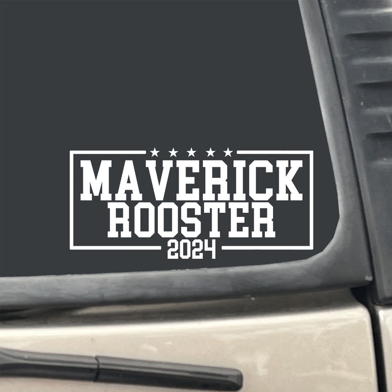 Maverick Rooster Top Gun Parody Funny Campaign 7 X - Etsy