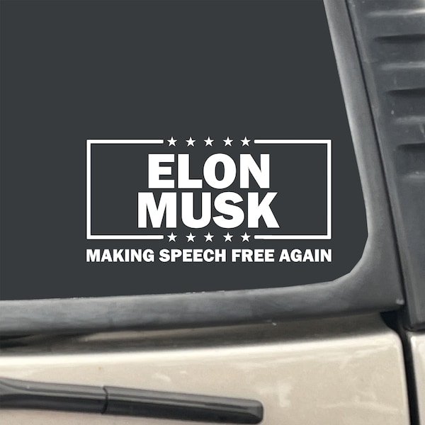 Elon Musk Bumper Stickers - Etsy