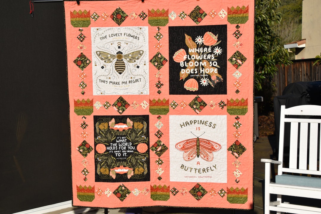 Meadowmere Panel Quilt Pattern - Etsy