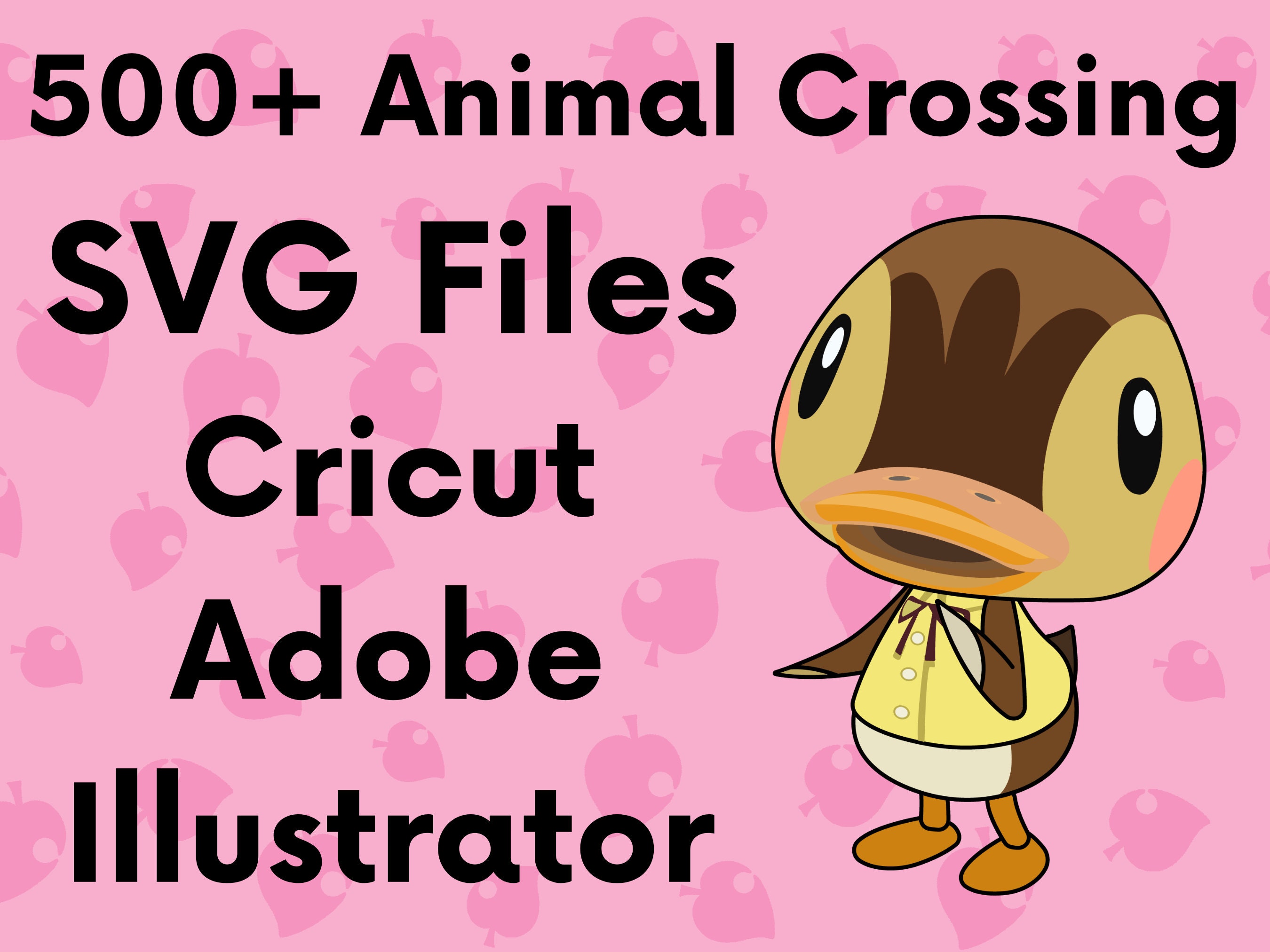 500+ Animal Crossing SVG Files | Use With Cricut, Adobe Illustrator ...