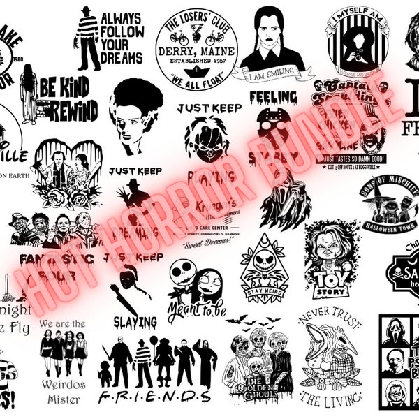 Gothic Horror Svg - Etsy