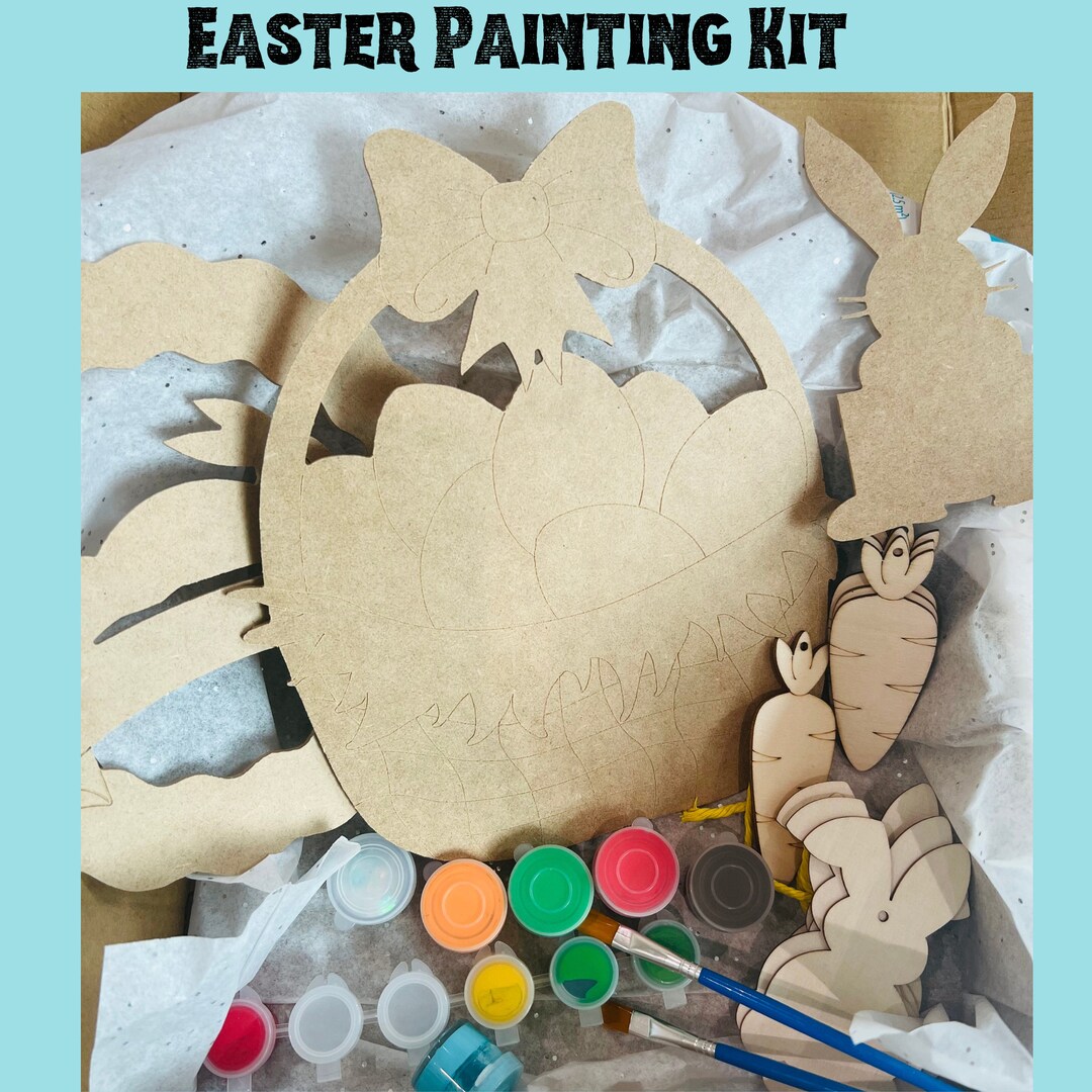 Easter Painting Kit - Etsy