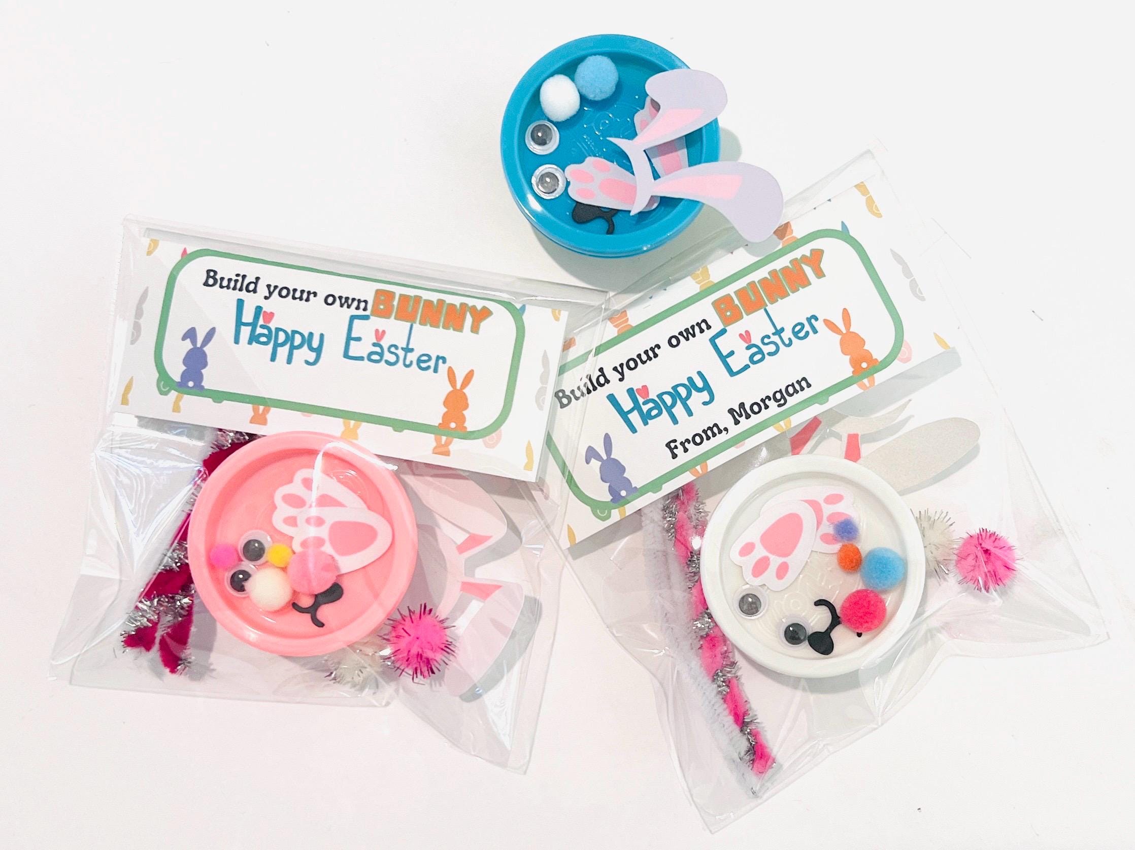 Build Your Own Bunny Kit: Easter Party Favors With Playdoh - Etsy