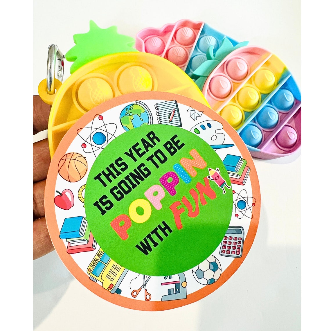 POPPIT BACK to SCHOOL Classroom Gifts Popit Classroom - Etsy