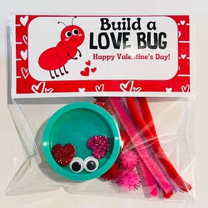 Build A Love Bug| Valentine Favors - Etsy