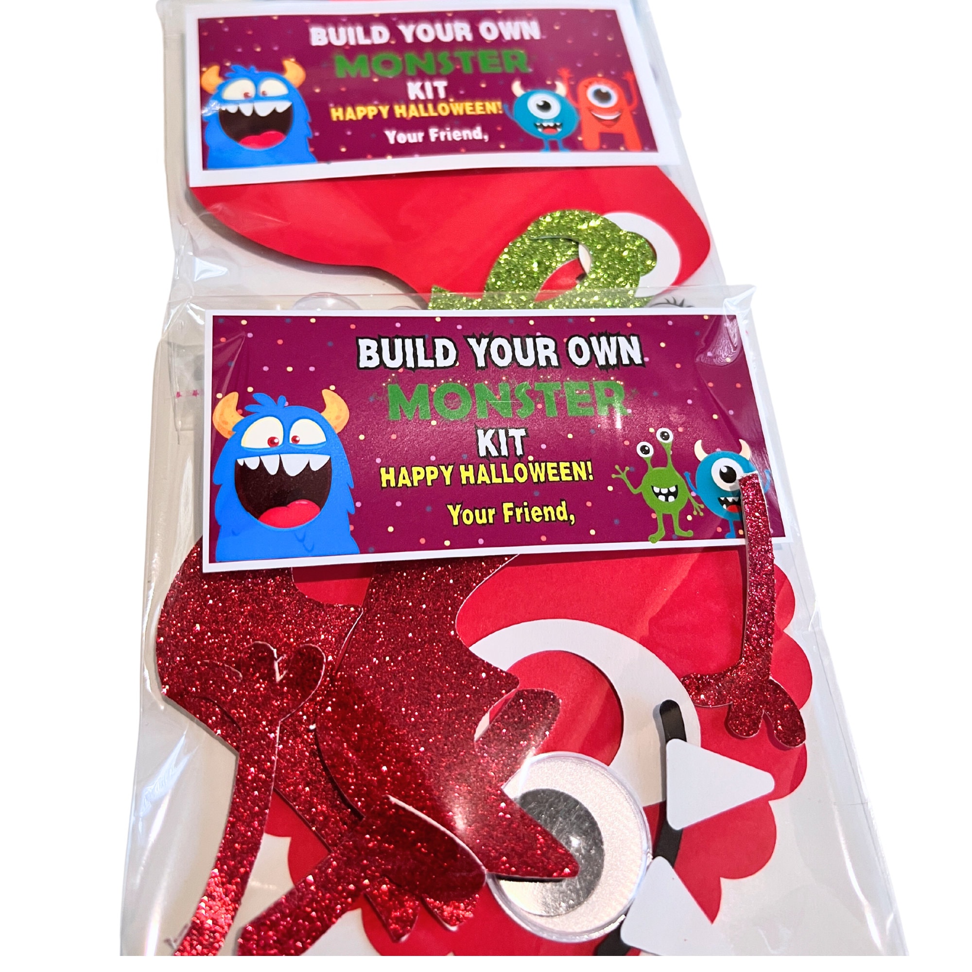 BUILD A MONSTER KIT Paper Craft Kit - Etsy