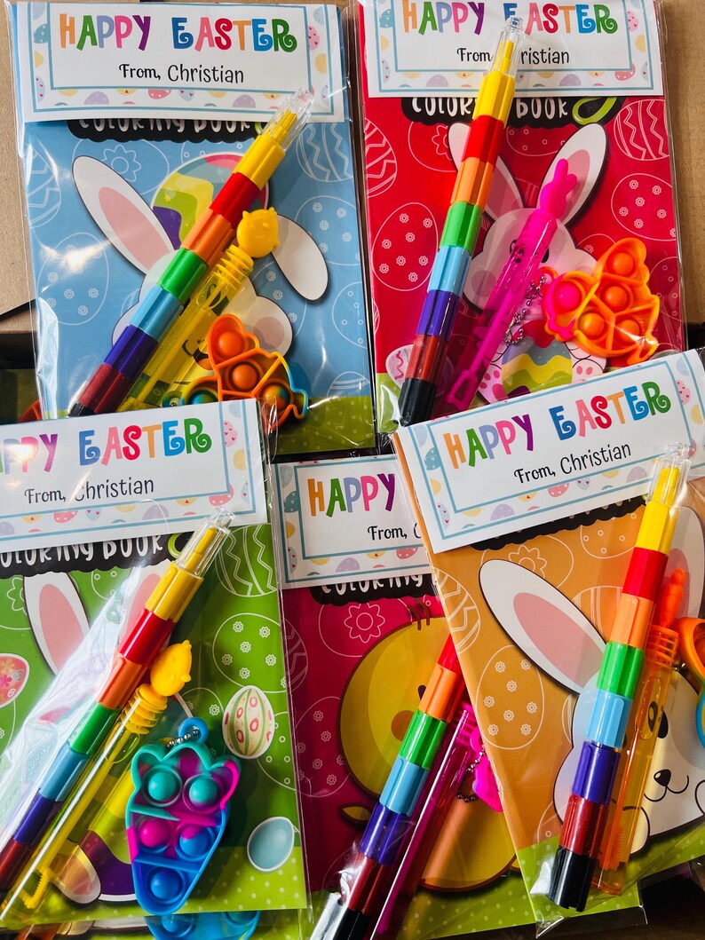 Easter Goodie Bags for Kids/ Easter Class Party Favors - Etsy