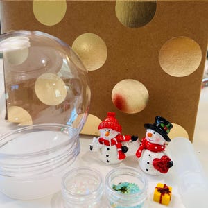 Snow Globe DIY KIT - Etsy