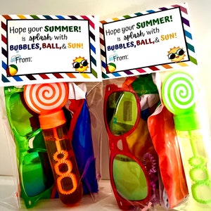 End of School Year Favors/ Summer Party Favors/ Last Day of School ...