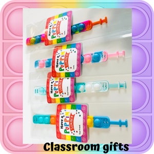End of School Classroom Gifts| Pop It Bracelet Classroom Gifts| End of ...