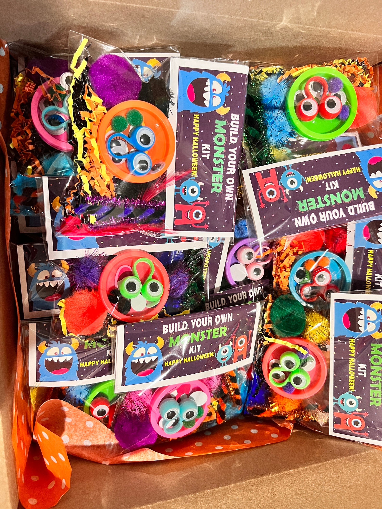 Halloween MONSTER Kit Build Your Own Monster Halloween - Etsy