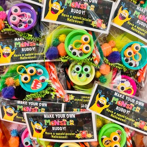 Halloween MONSTER Kit| Build Your Own Monster| Halloween Classroom ...