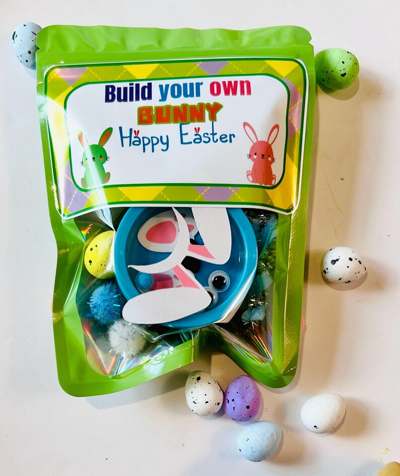 Build Your Own Bunny Kit: Easter Party Favors With Playdoh - Etsy