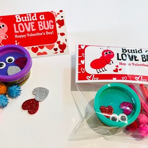 Build A Love Bug| Valentine Favors - Etsy