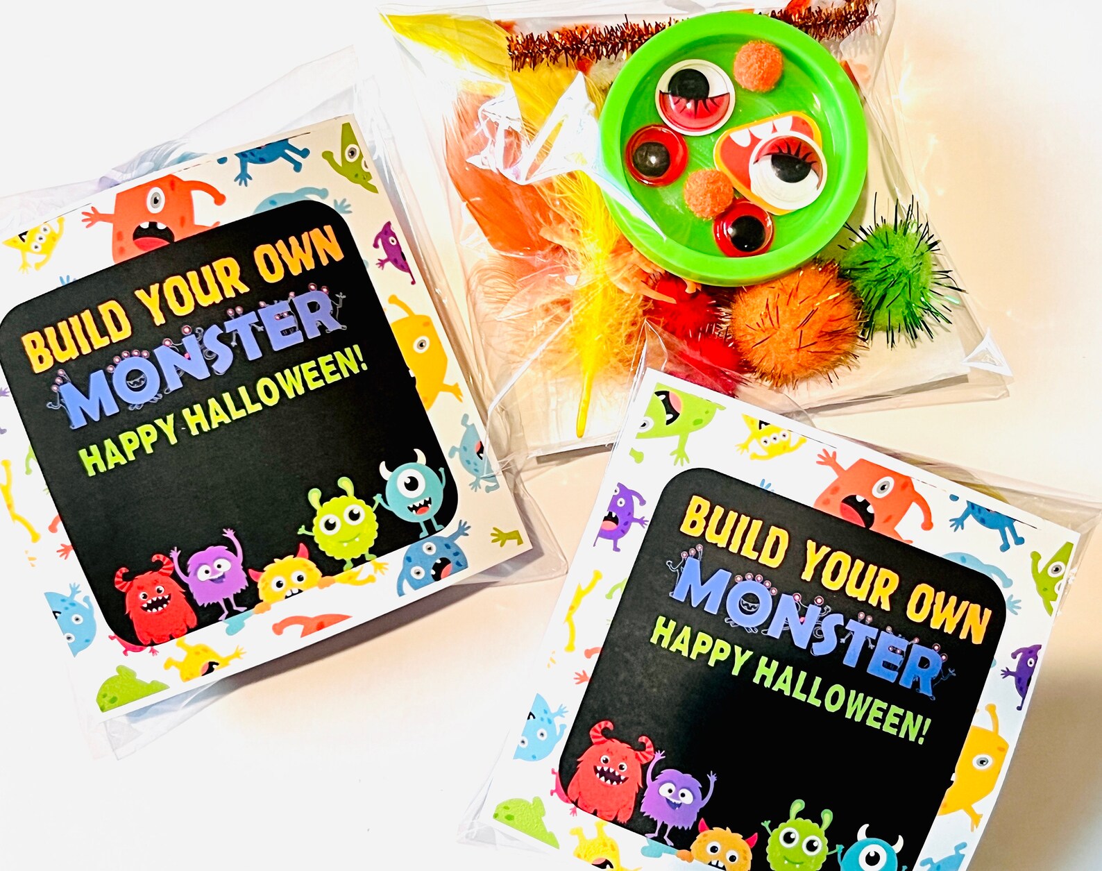 Halloween MONSTER Kit| Build Your Own Monster| Halloween Classroom ...