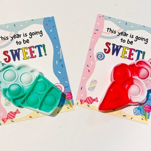 Back to School Student Gifts| Mini Poppit Keychain Favors - Etsy