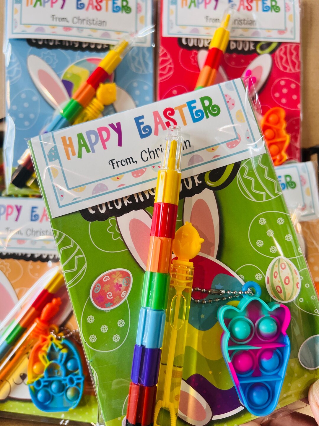 Easter Goodie Bags for Kids/ Easter Class Party Favors - Etsy