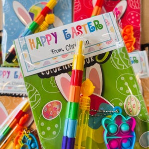 Easter Goodie Bags for Kids/ Easter Class Party Favors - Etsy