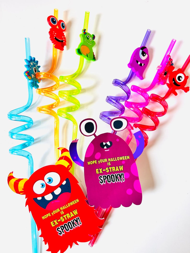 HALLOWEEN STRAW GIFTS for Halloween Party Favor, Trick or Treating I - Etsy