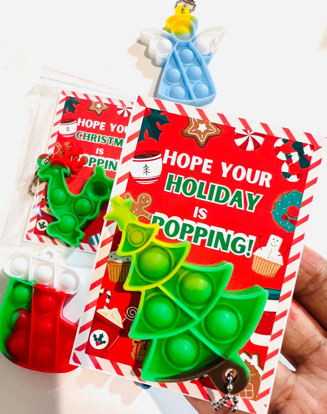 Christmas Popit Favors| Holiday Pop It Party Favors - Etsy