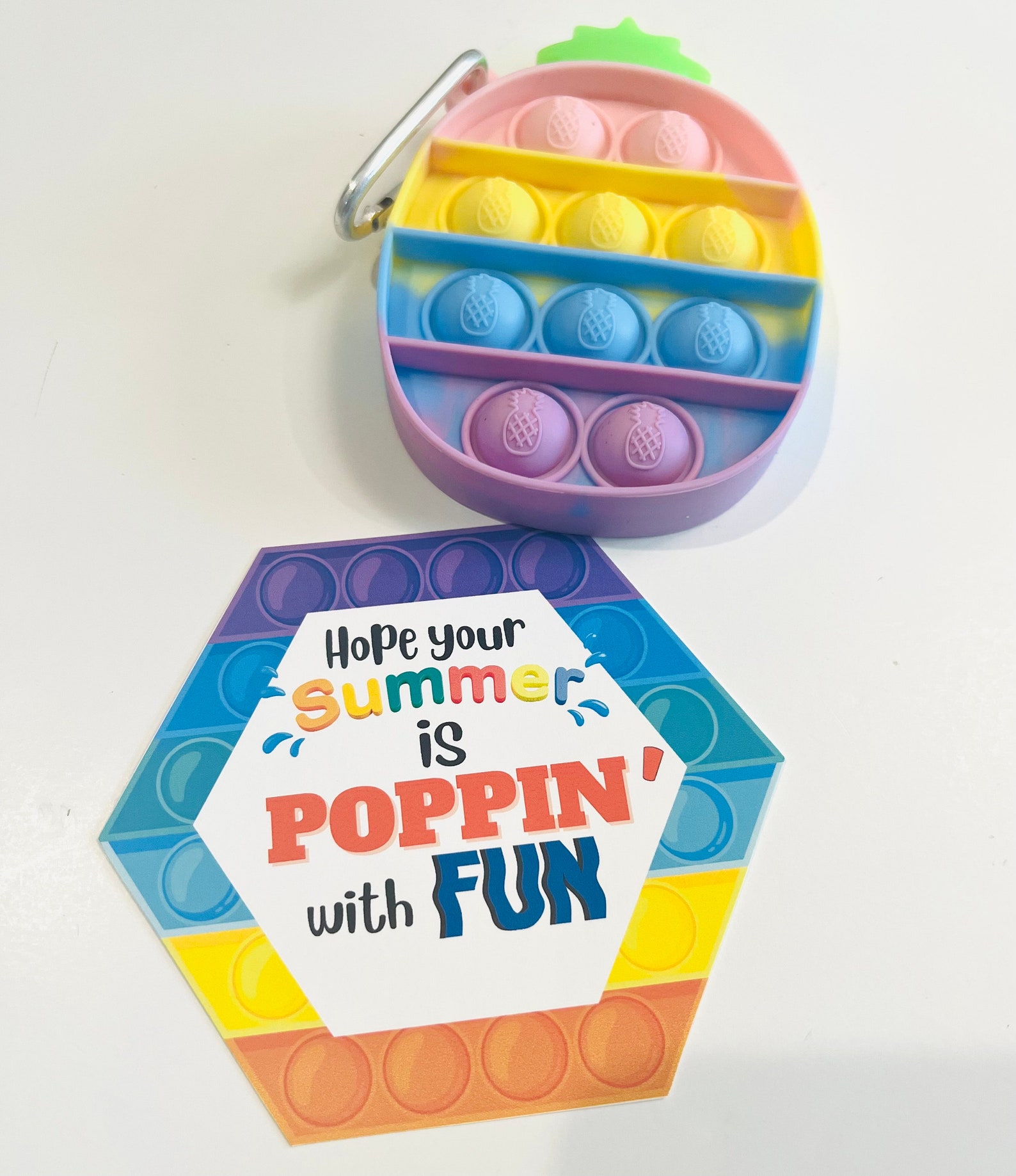 End of School Year Classroom Gifts Popit Classroom Favors - Etsy