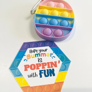 End of School Year Classroom Gifts| Popit Classroom Favors| Popit ...