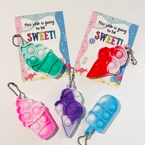 Back to School Student Gifts| Mini Poppit Keychain Favors - Etsy