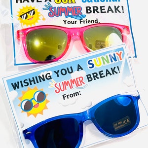 End of School Year Gift for Students| Kids Sunglass Favors| End of the ...