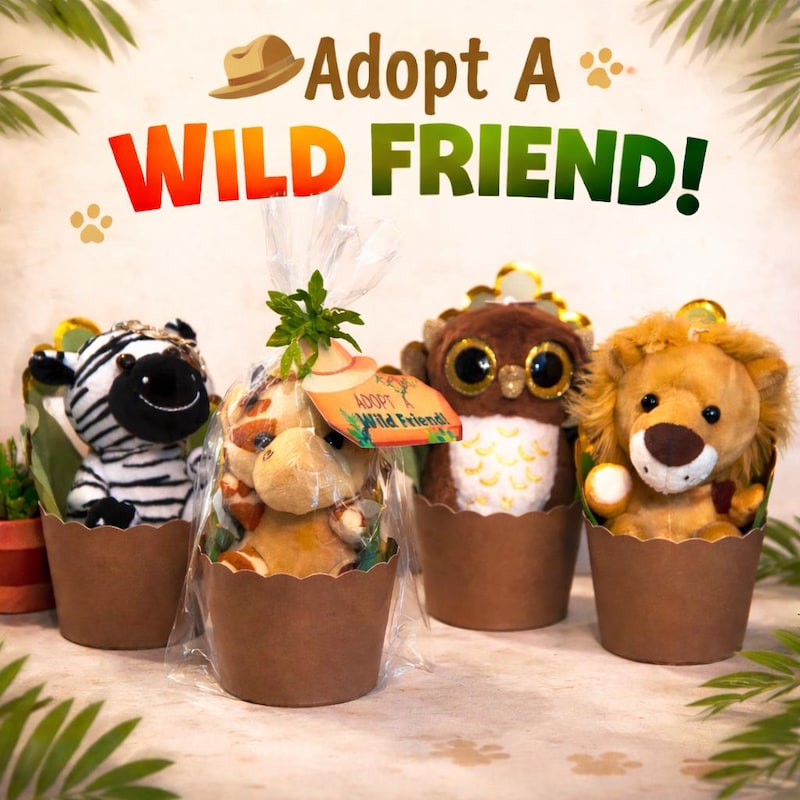 Personalized Safari Plush - Etsy