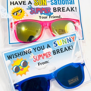 End of School Year Gift for Students| Kids Sunglass Favors| End of the ...