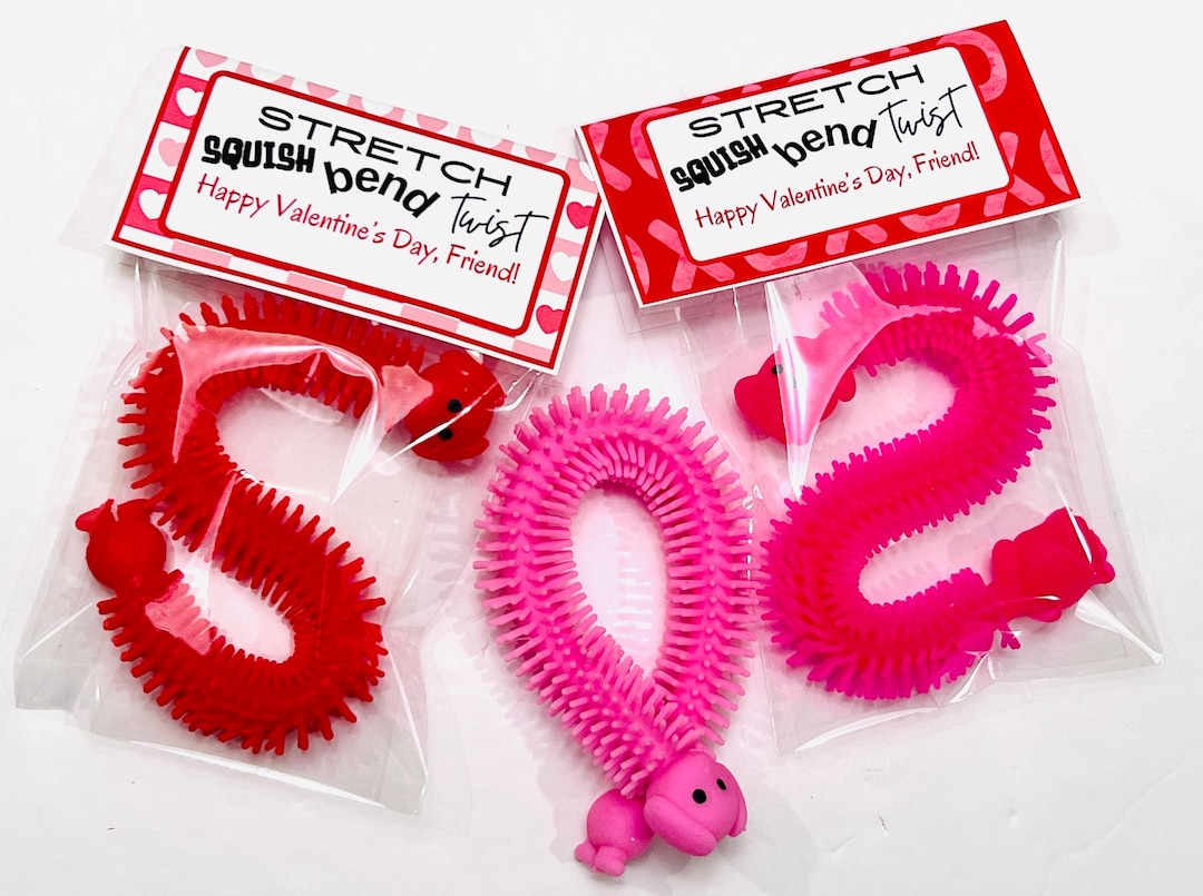 Valentine Stretchy Fidget Favors| Class Valentine’s Day Gifts - Etsy