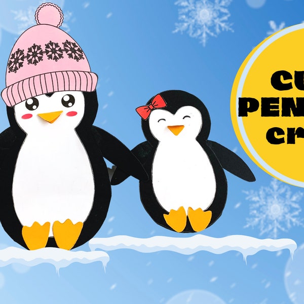 Paper Penguin - Etsy