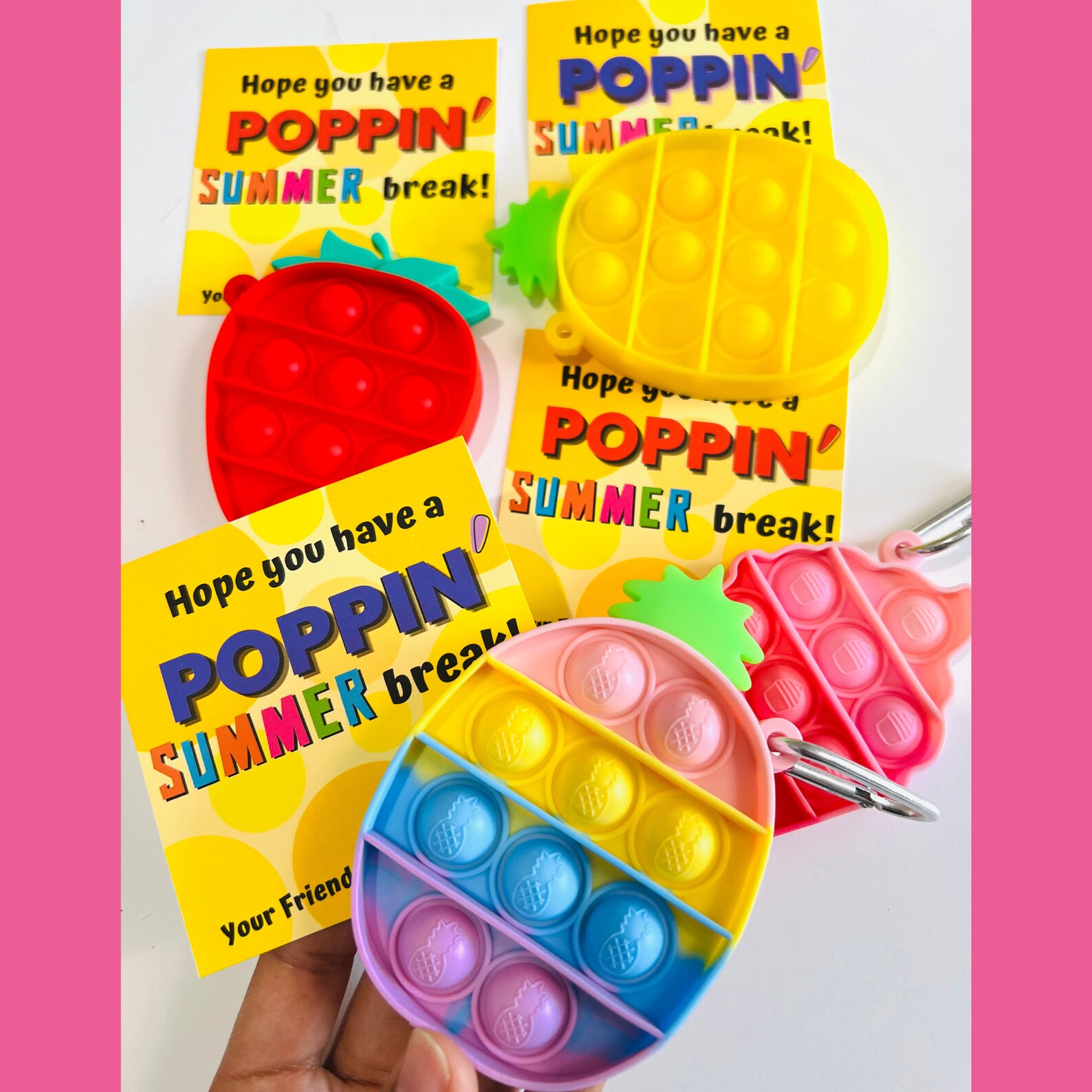 End of School Year Classroom Gifts| Popit Classroom Favors| Popit ...
