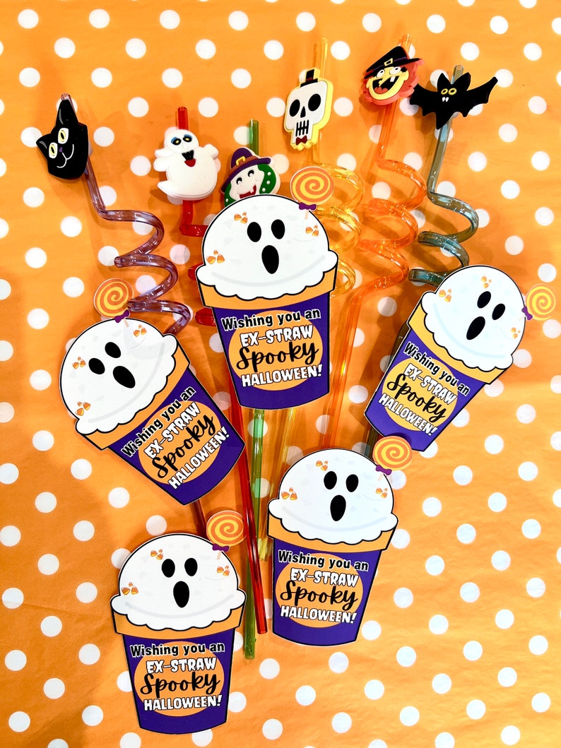HALLOWEEN STRAW GIFTS for Halloween Party Favor, Trick or Treating I - Etsy