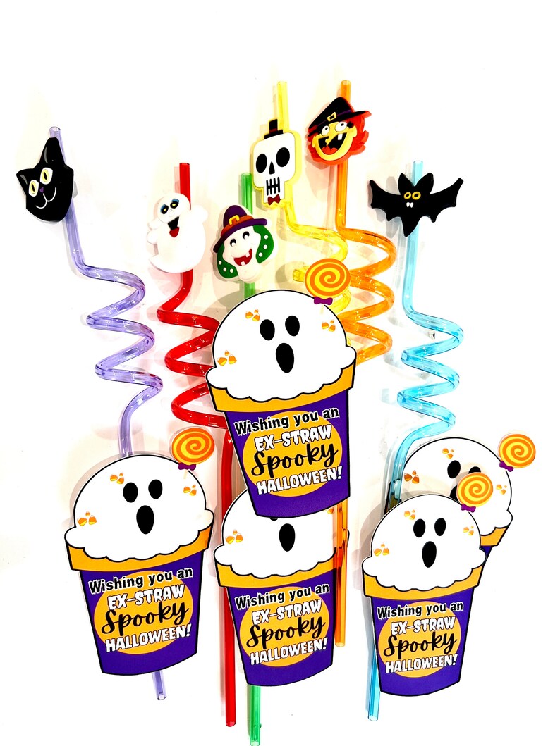 HALLOWEEN STRAW GIFTS for Halloween Party Favor, Trick or Treating I - Etsy