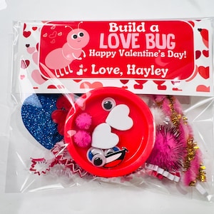 Build A Love Bug| Valentine Favors - Etsy