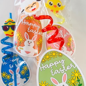 EASTER STRAWS FAVORS - Etsy