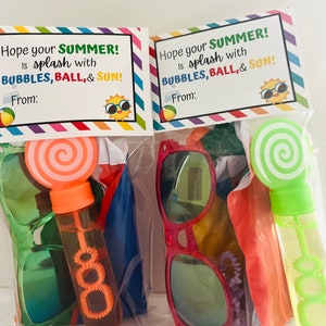 End of School Year Favors/ Summer Party Favors/ Last Day of School ...