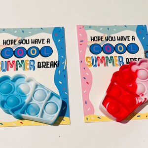 End of School Year Mini Pop Its Favors| Class Party Popit Favors - Etsy