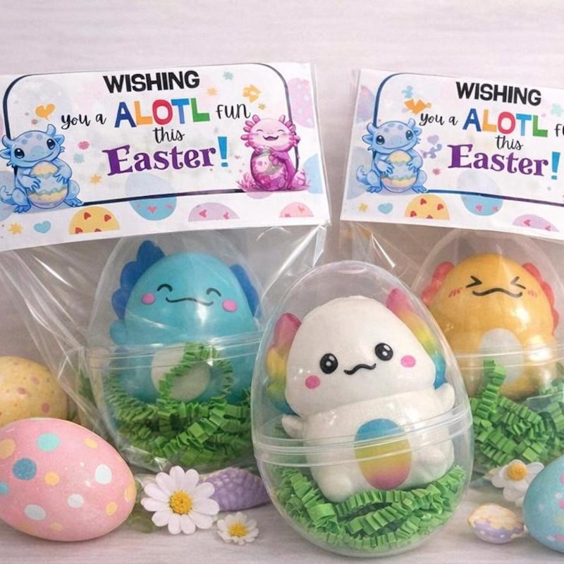 Axolotl Easter Favors - Etsy