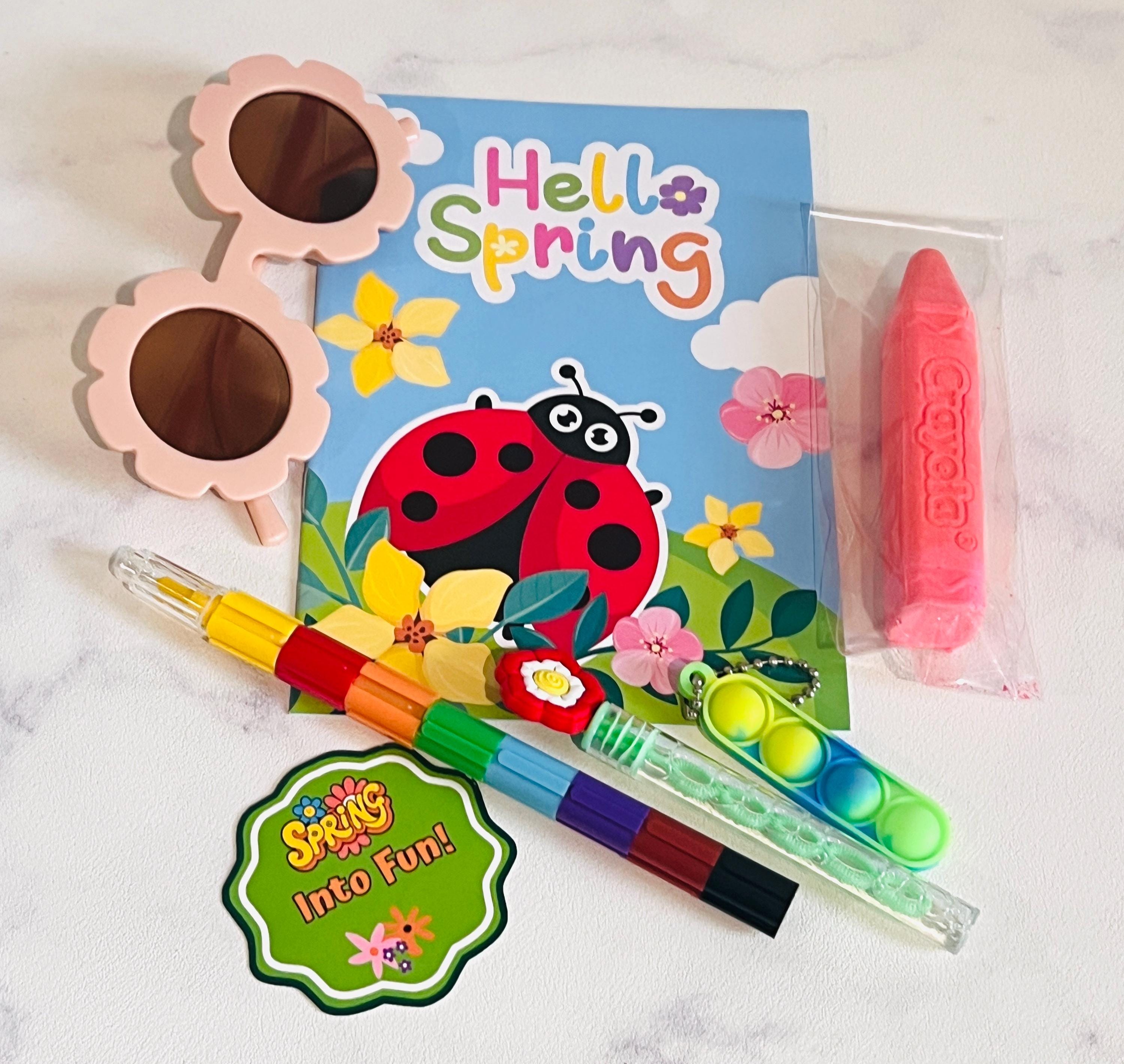 Hello Spring Kids Gift Set | Spring Party Favor Bag | Kids Goodie Bag ...